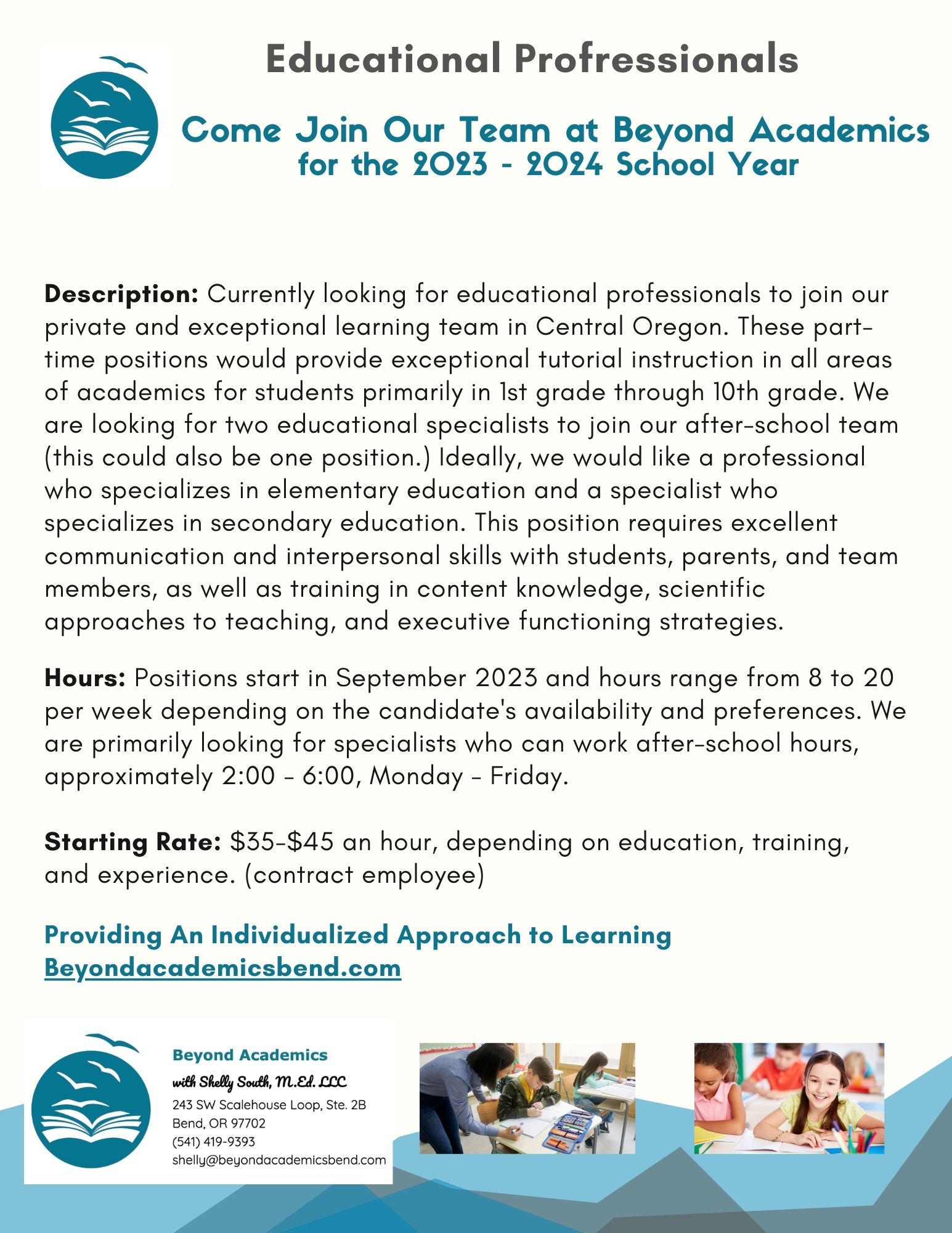Contact - Beyond Academics